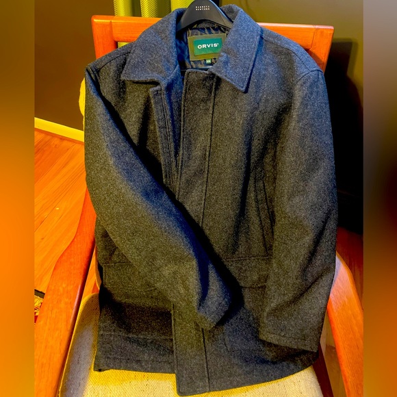 Orvis | Jackets & Coats | Orvis Mens Xl Peacoat In Navy Blue | Poshmark
